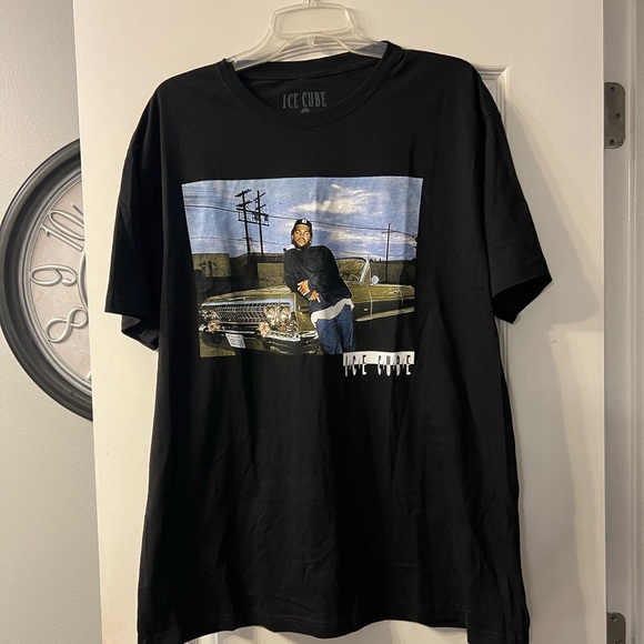Ice Cube | Shirts | Ice Cube Black Tee Xl | Poshmark